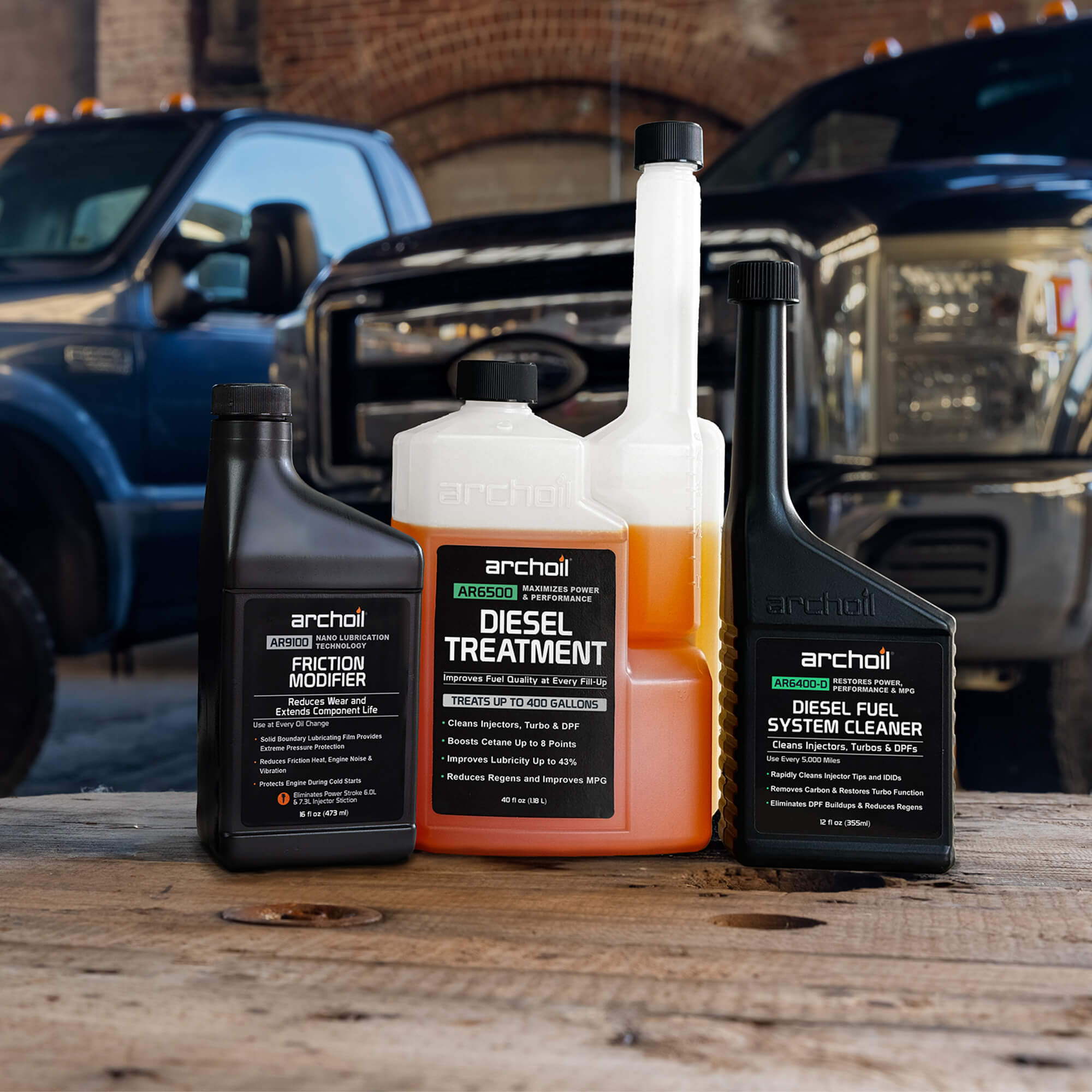 Archoil Products - Premium Diesel, Gasoline and Oil Additives