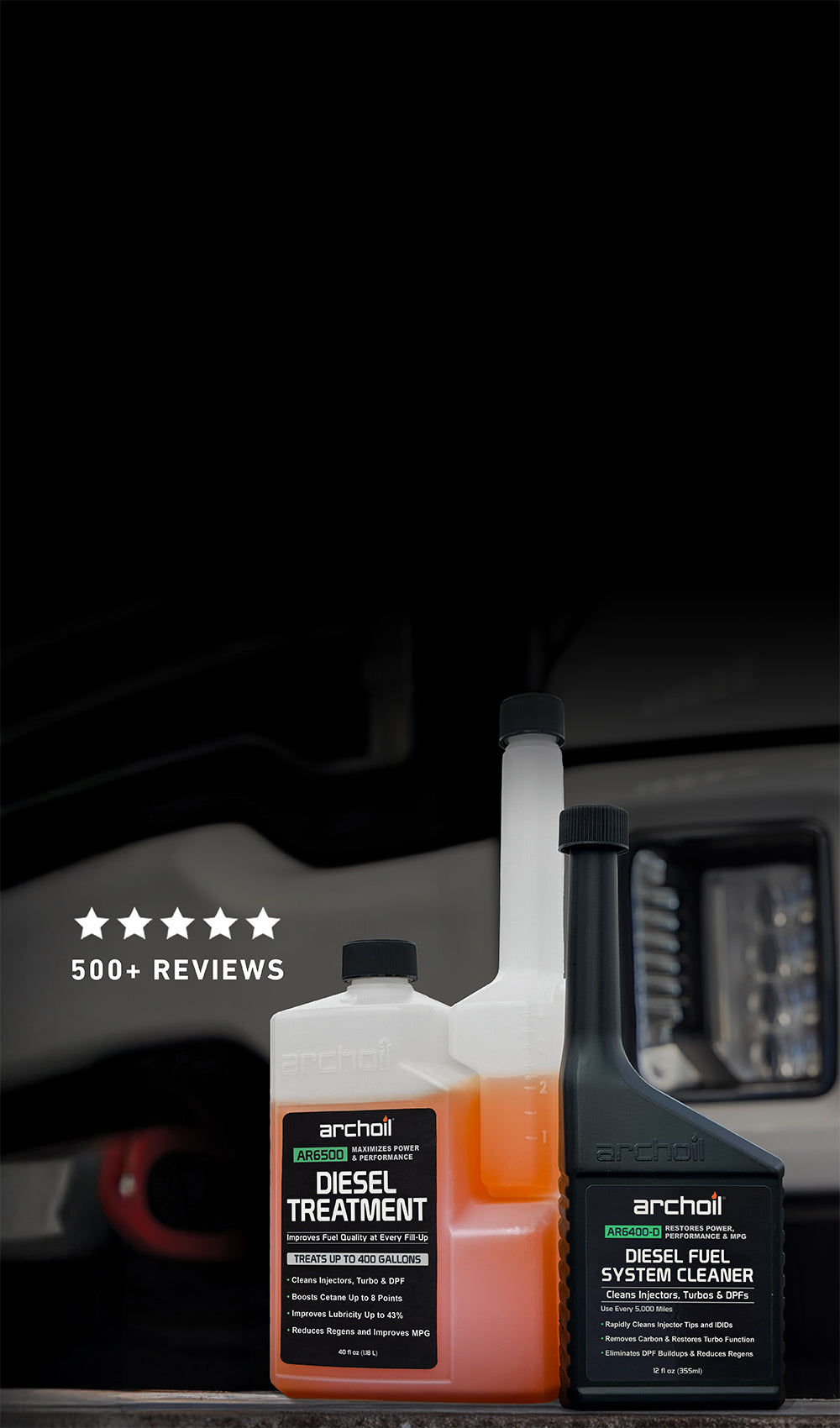 Archoil | Premium Diesel Additives | Maximize Vehicle Performance