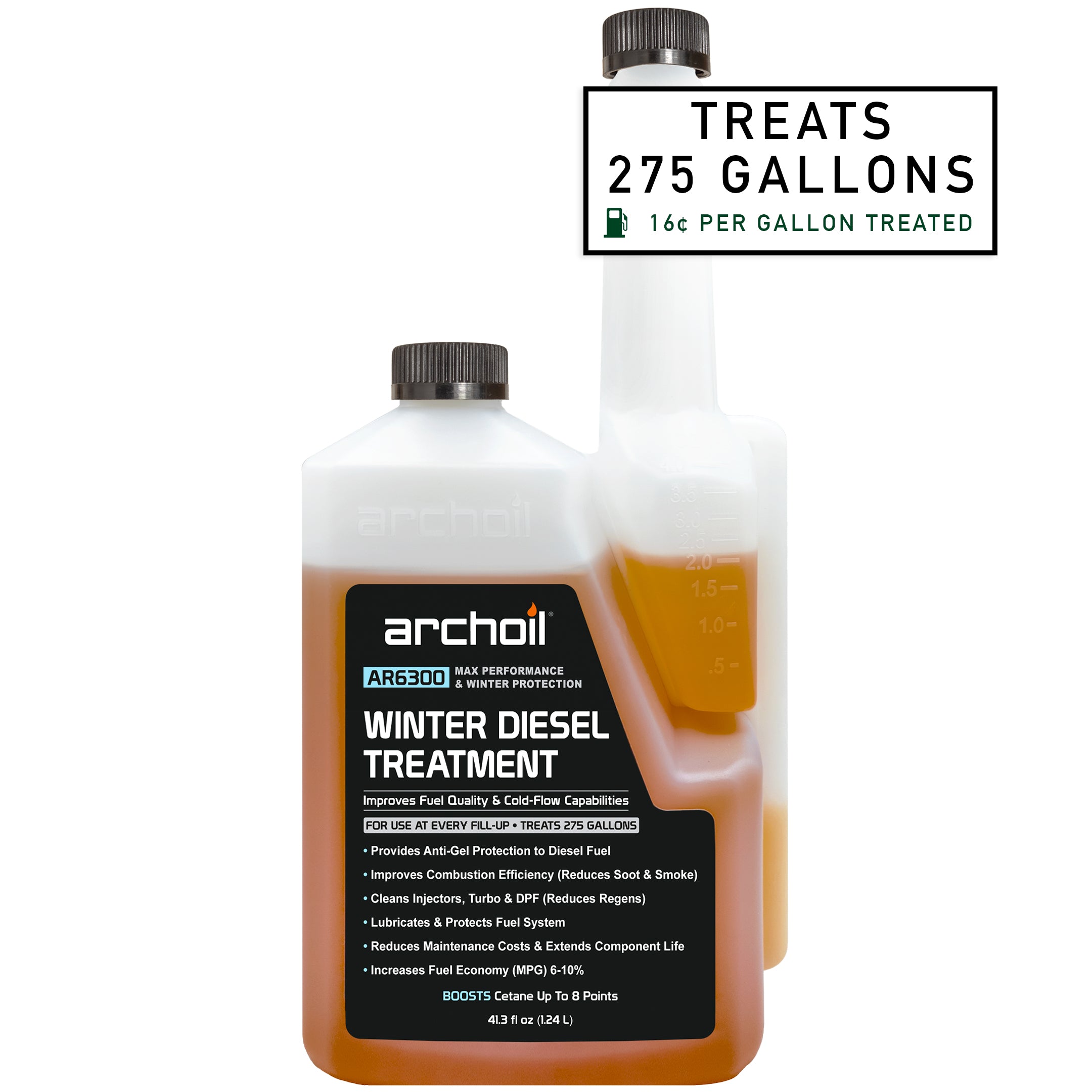 Archoil AR6300 Winter Diesel Treatment - Anti-Gel & Diesel Fuel Additive