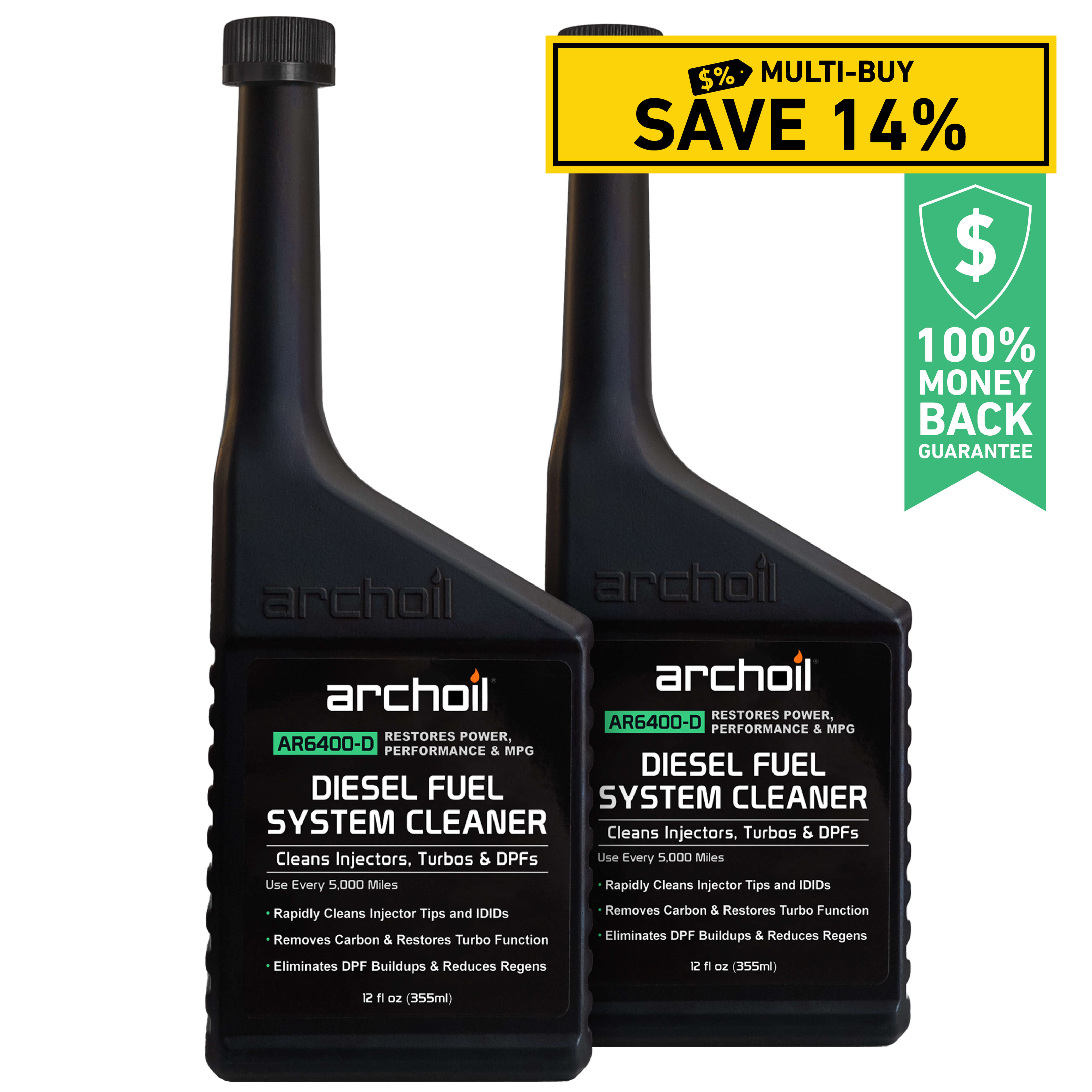 AR6400-D Diesel Fuel System Cleaner | Deep Clean Your Diesel | Archoil