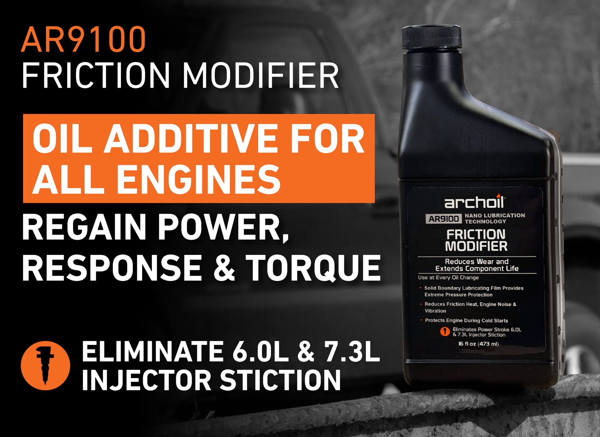AR9100 Oil Additive | Protect Your Diesel Engine | Archoil