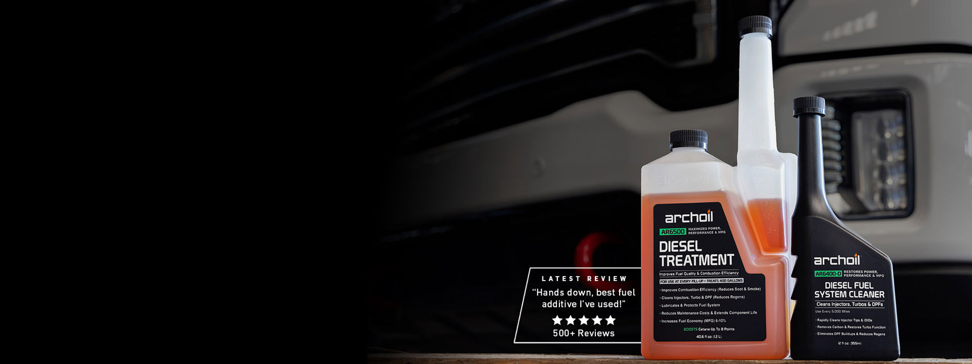 Archoil | Premium Diesel Additives | Maximize Vehicle Performance