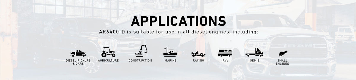 AR6400-D Diesel Fuel System Cleaner | Deep Clean Your Diesel | Archoil