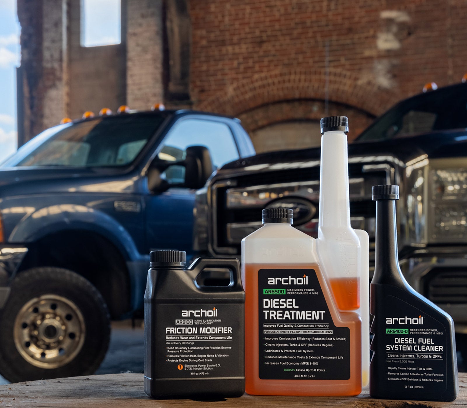Archoil Diesel and Oil Treatments - Best Sellers