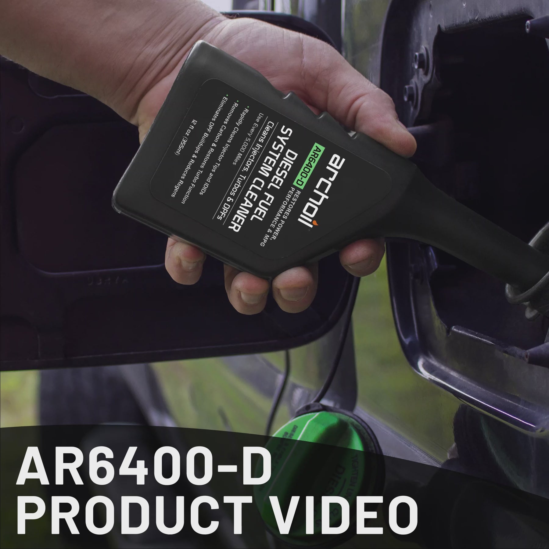 AR6400-D Diesel Fuel System Cleaner | Deep Clean Your Diesel | Archoil